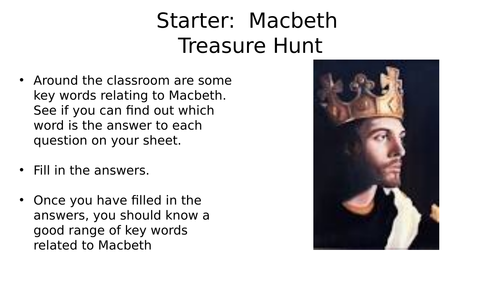 Macbeth Act II Scene II whole lesson | Teaching Resources