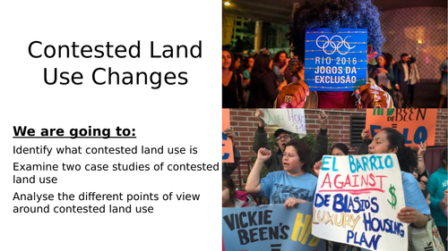 Contested Land Uses | Teaching Resources