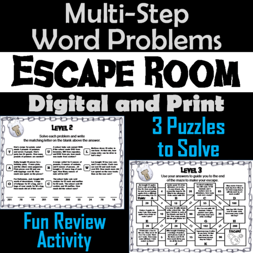 Multi-Step Word Problems | Teaching Resources Multi-Step Word Problems | Teaching Resources