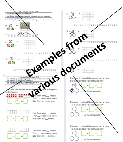 Year 1 White Rose Spring block 1 addition and subtraction (within 20 ...