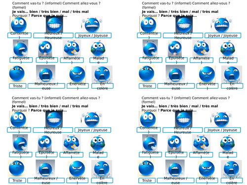 Comment vas-tu ? | Teaching Resources