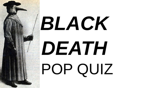 Black Death Pop Quiz | Teaching Resources