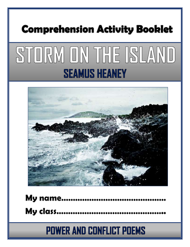 Storm on the Island - Comprehension Activities Booklet! | Teaching ...