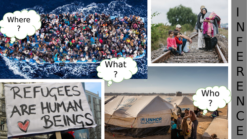 Year 5/6 Whole Class Reading Lesson on Inference using Refugee Boy and ...