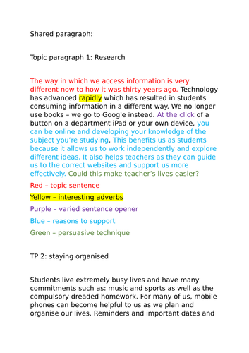 Article Writing - WJEC English Language | Teaching Resources