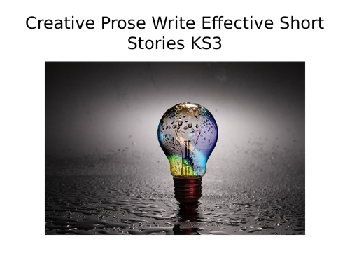 Creative Writing Short Stories Years 7 or 8 Full 4 Week Unit | Teaching ...