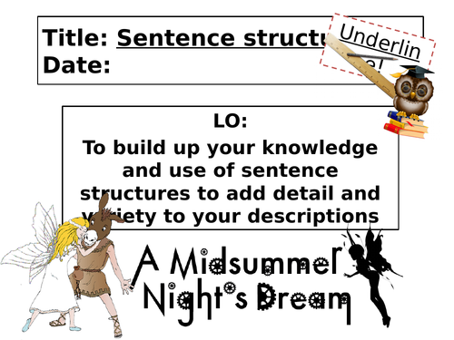 Sentence types | Teaching Resources Sentence types | Teaching Resources