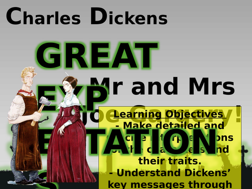 Great Expectations: Mr and Mrs Joe Gargery! | Teaching Resources