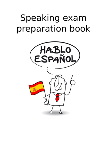 Spanish speaking booklet | Teaching Resources