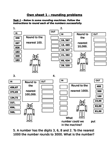 rounding | Teaching Resources