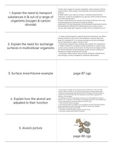 Topic 8 Biology | Teaching Resources