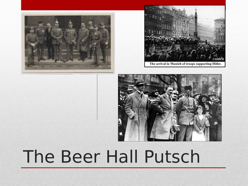 The Beer Hall Putsch | Teaching Resources