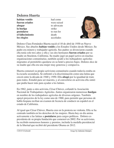 Dolores Huerta Biografía - Spanish Biography on the Life of An Activist ...