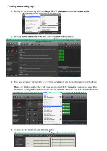 How to create a good score in Logic Pro | Teaching Resources
