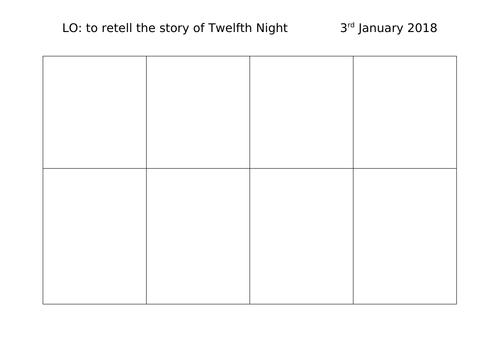 Twelfth Night Year 3 | Teaching Resources