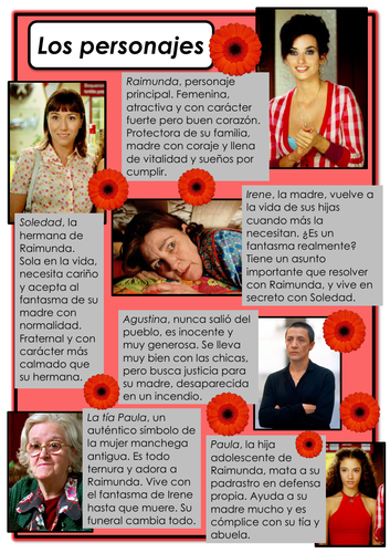 VOLVER revision booklet | Teaching Resources