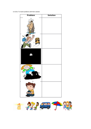 Problem solving pictures | Teaching Resources
