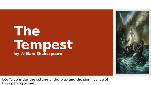 Introduction to 'The Tempest' | Teaching Resources