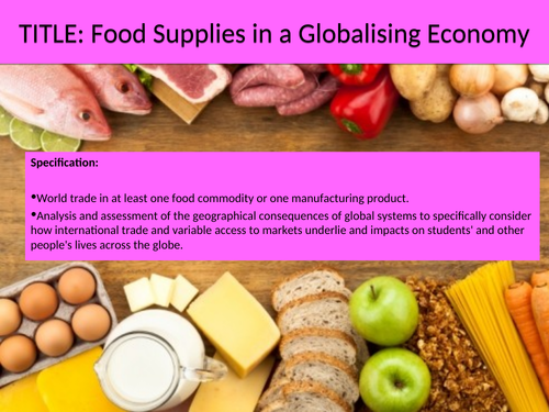 Food TNCs and palm oil case study | Teaching Resources