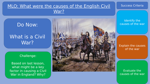 Causes of the English Civil War | Teaching Resources