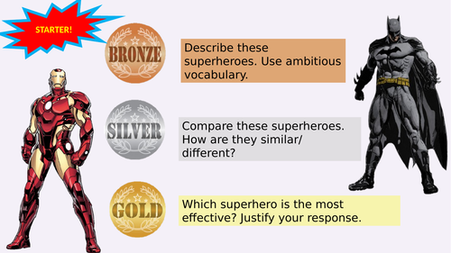 Lesson on comparison | Teaching Resources