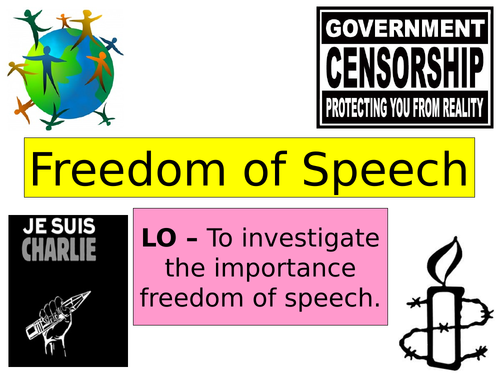 PSHE Freedom of Speech lesson | Teaching Resources