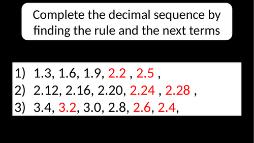 Year 5 - Multiplying and dividing decimals by 10,100 and 1000 ...