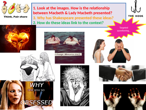 9-1 Macbeth exam style assessment preparation | Teaching Resources