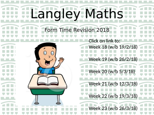 Daily GCSE Maths Questions Revision | Teaching Resources