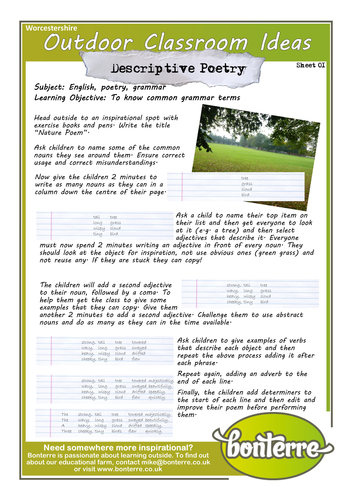 Outdoor activities primary