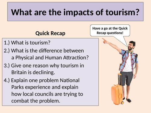 Impact of Tourism | Teaching Resources