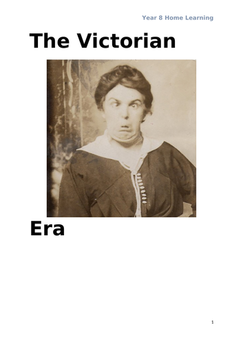 Victorian Homework Pack | Teaching Resources