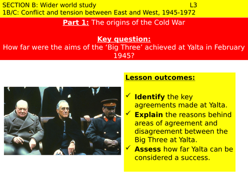 The Yalta Conference | Teaching Resources
