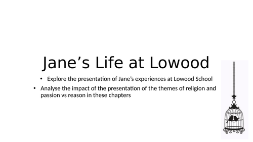 Jane Eyre: The Lowood Chapters | Teaching Resources Jane Eyre: The Lowood Chapters | Teaching Resources