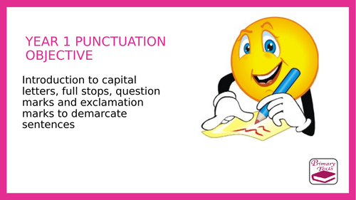 Year 1 Demarcating sentences: PPT Lesson | Teaching Resources
