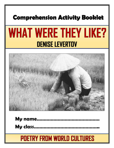 What Were They Like? Comprehension Activities Booklet! | Teaching Resources
