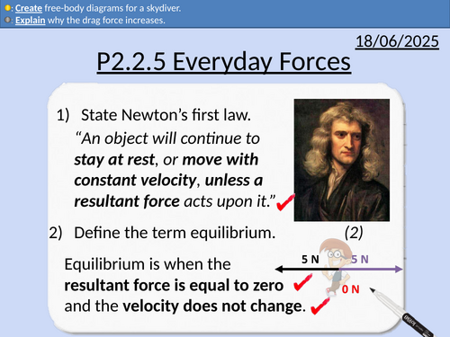 GCSE Physics: Every Day Forces | Teaching Resources