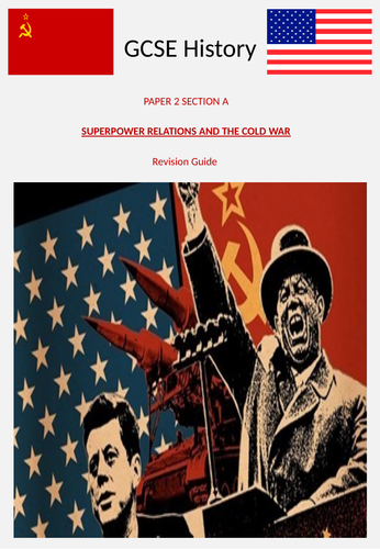 Cold War Revision Guide | Teaching Resources Cold War Revision Guide | Teaching Resources