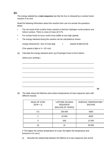 GCSE AQA Physics Nuclear Revision Worksheets HT 1 | Teaching Resources