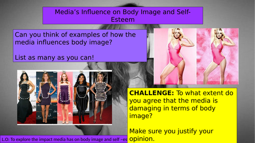 Ks3 7 8 9 Media Influence On Body Image Teaching Resources