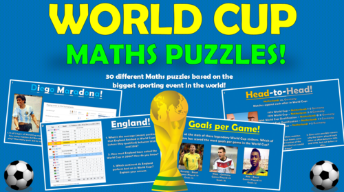 World Cup Maths Puzzles! | Teaching Resources
