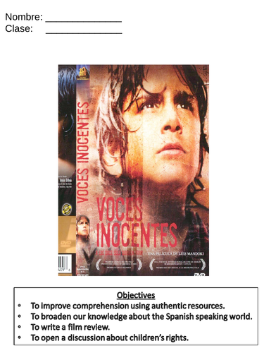 Voces Inocentes and Children's Rights | Teaching Resources