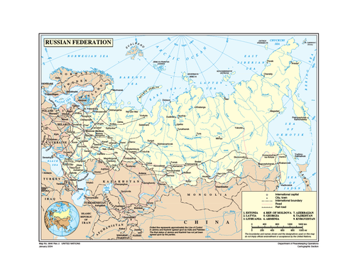 Russia - Physical Environment | Teaching Resources