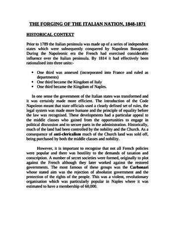 Italian History Revision Booklets | Teaching Resources