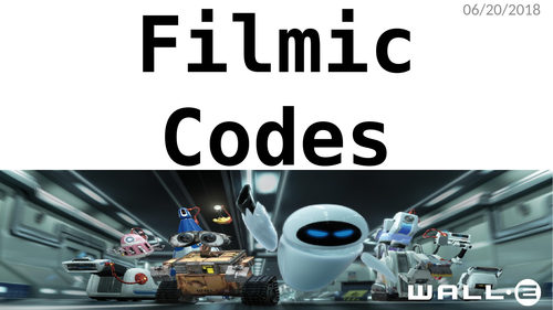 WALL-E Film Study | Teaching Resources