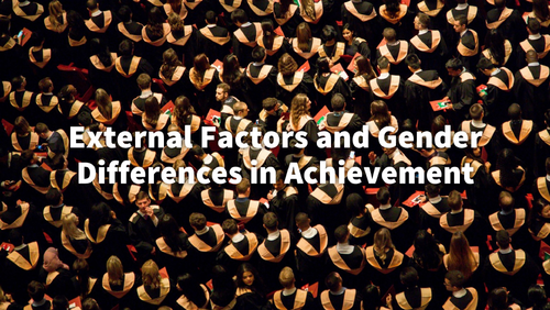 Gender Differences in Education | Teaching Resources