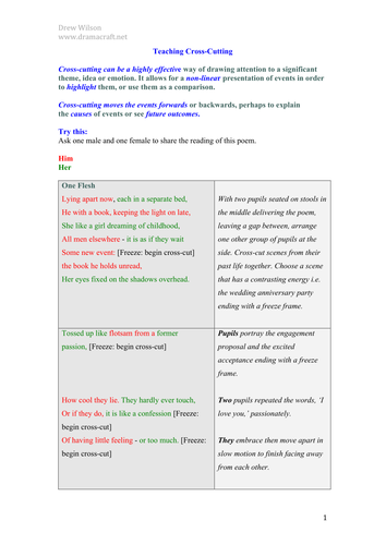 Teaching Cross Cutting | Teaching Resources