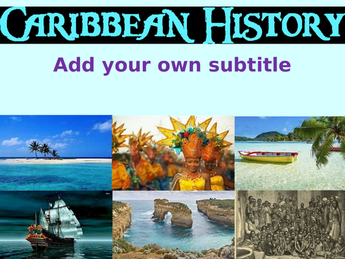 Caribbean History Display | Teaching Resources