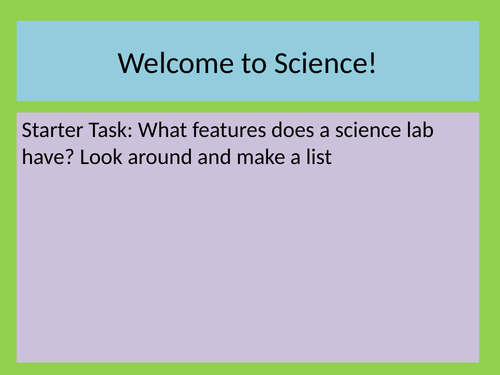 Intro to Science - Lab Safety | Teaching Resources