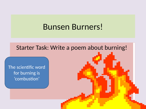Intro to Science - Bunsen Burners | Teaching Resources